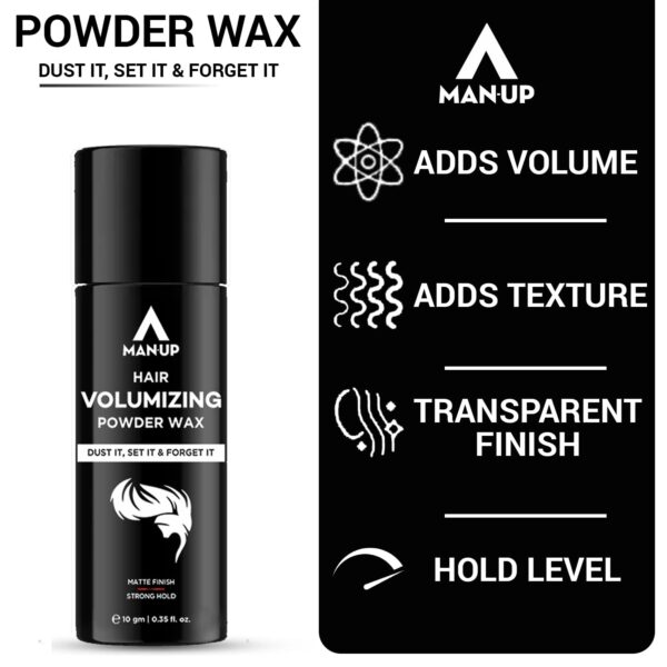 Man-Up Hair Volumizing Powder Wax in Pakistan